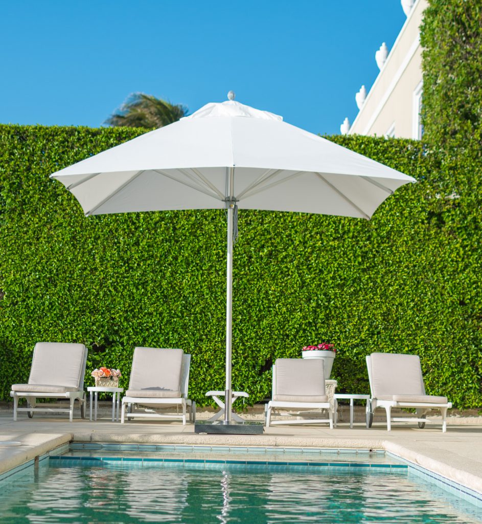 Bambrella Hurricane Square Aluminum Umbrellas • Umbrella Specialist