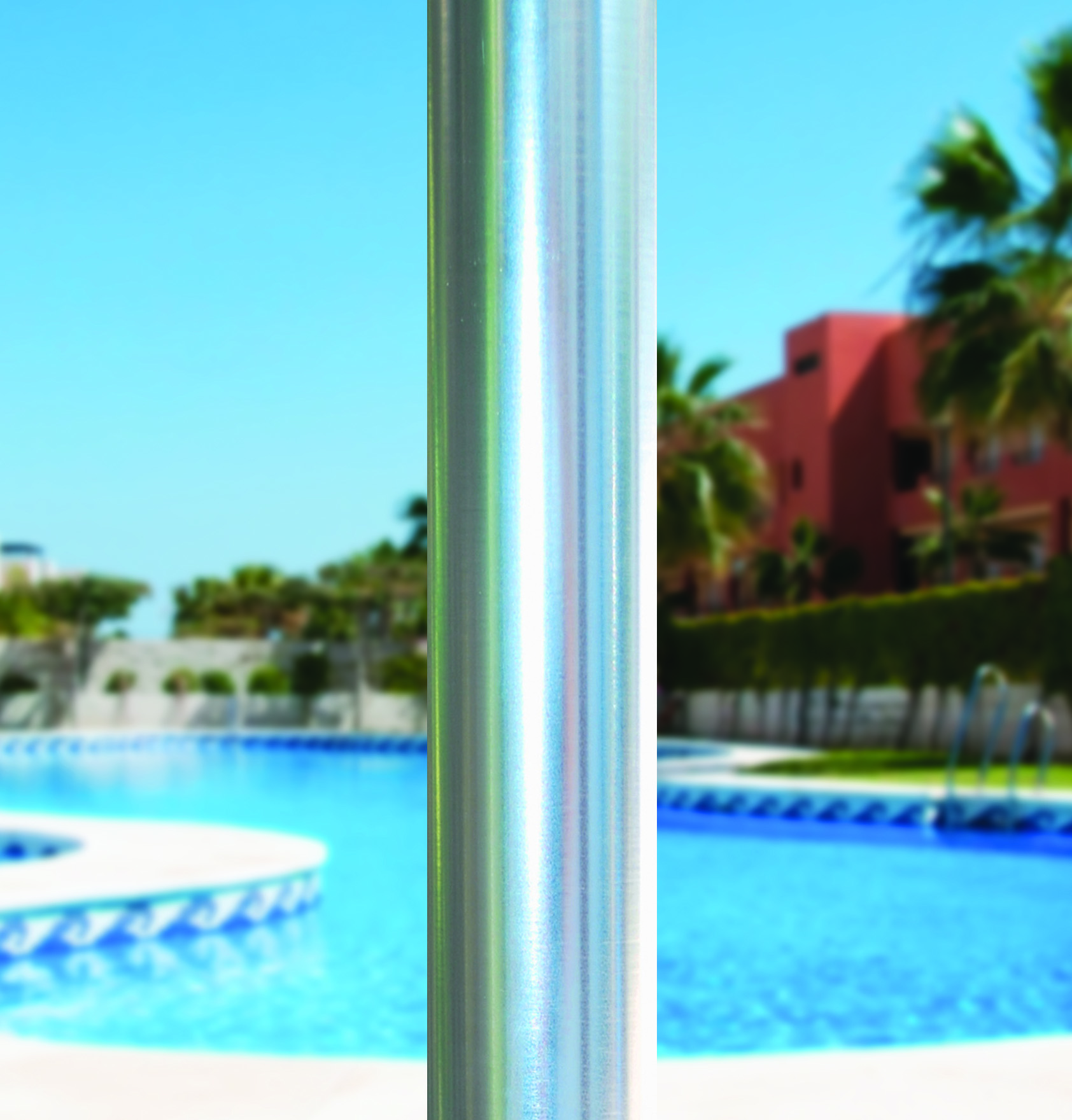 Galtech 732 9' Round Deluxe Commercial Market Umbrella