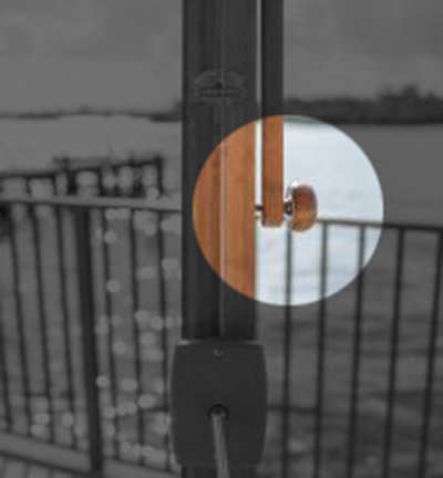 Locking Arm Knob for Levante Side Wind • Umbrella Specialist